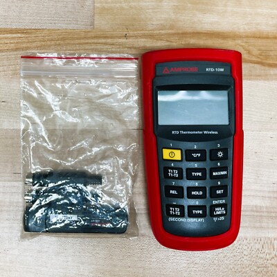 Amprobe RTD-10W Wireless Dual Input Digital RTD Thermometer | eBay