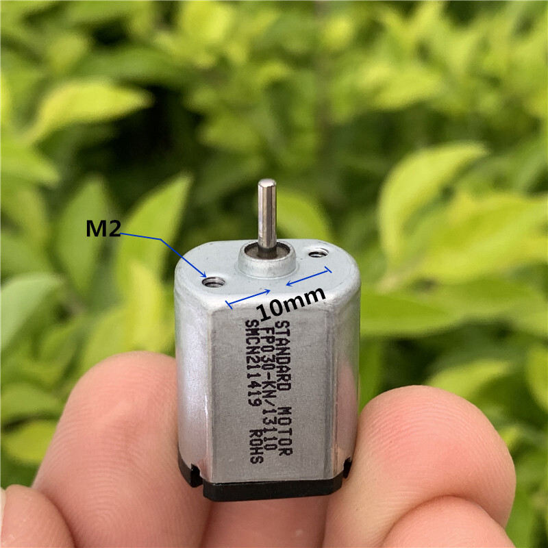 FP030-KN/13110 DC 3V 5V 6V 25000RPM High Speed Mini 030 Motor DIY Car ...