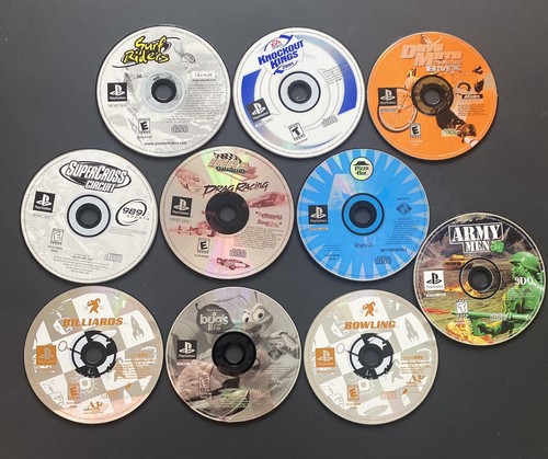 Lot of 10 Original Sony PlayStation (PS1) Games Bundle *Untested | eBay