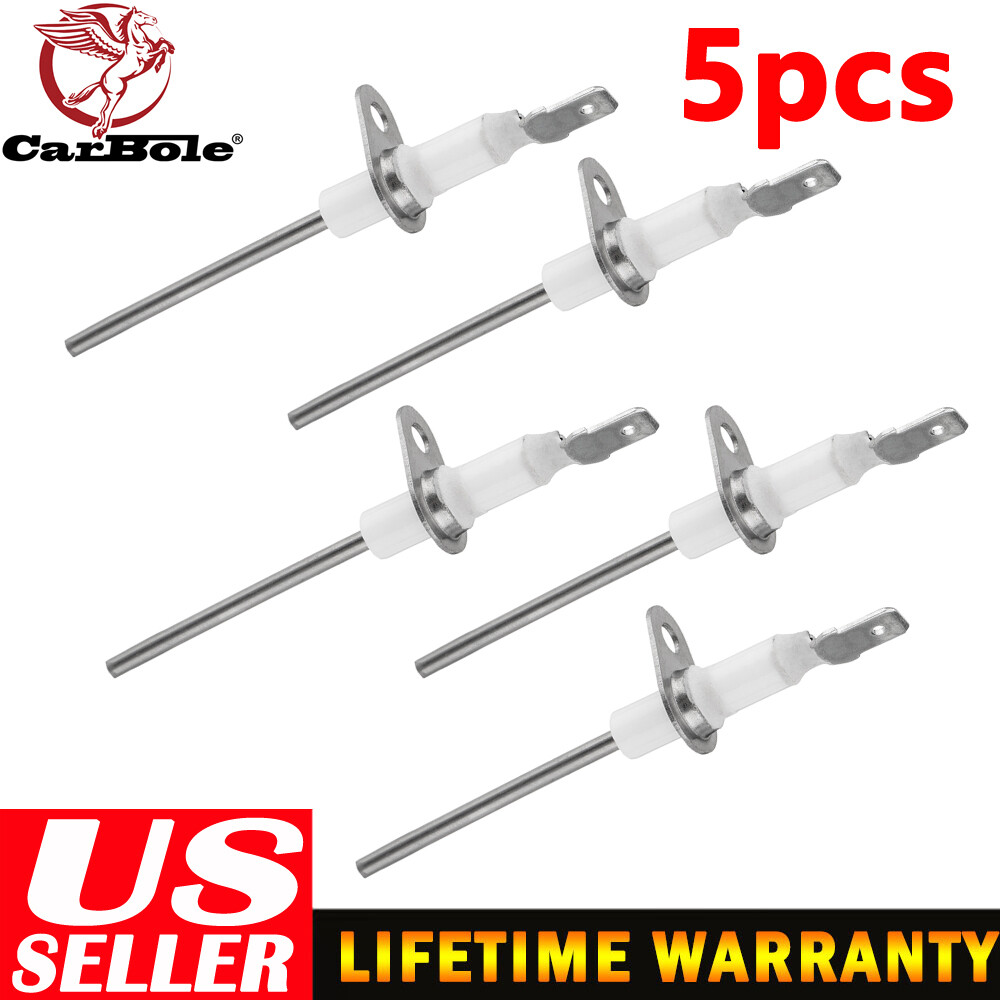 5x For Luxaire York Gas Furnace Flame Sensor Rod 025-37499-000 S1 ...