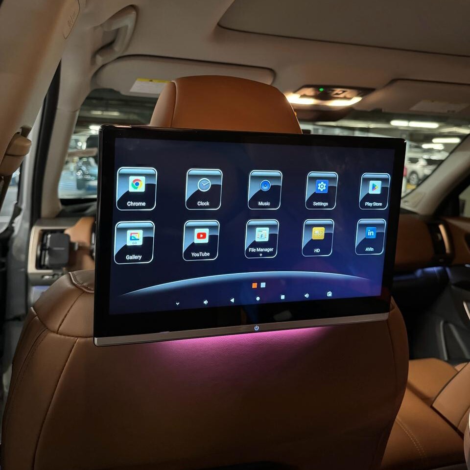 128GB Android Car Headrest Monitor For 2025 Dodge Hornet Rear Seat ...