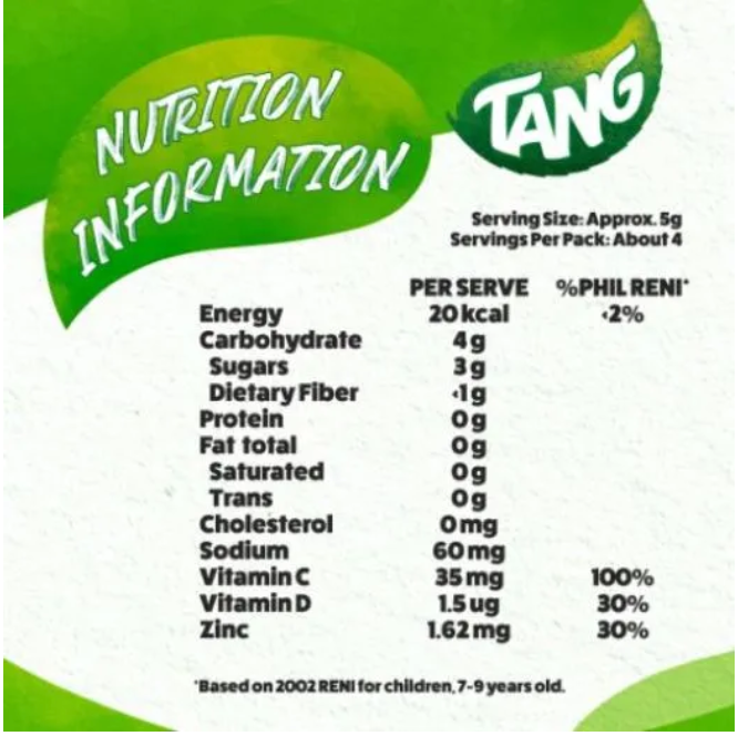 Tang Instant Drink Mix - Pomelo Flavor 19g (6 Packs) | eBay