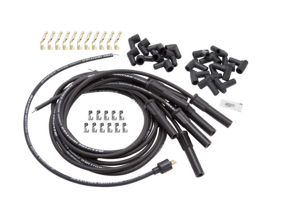 NEW Edelbrock 22700 Max-Fire Ultra-Spark 500 Universal Spark Plug Wire ...