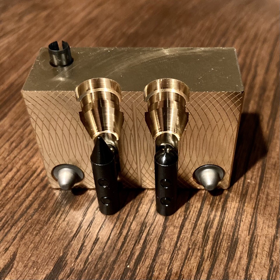 MP Bullet Mold - 10 mm / 40 S&W - 402-165 TC Hollow Point - 2 Cavity ...