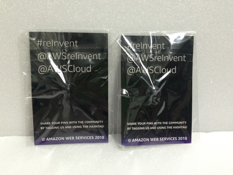 Amazon AWS re:invent pin badge set pins lot free shipping | eBay