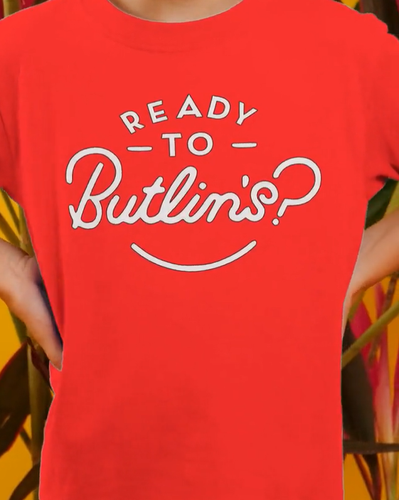 Ready To Butlins T shirt Adults/Children 1 year - 3XL | eBay