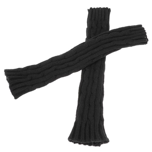 Sports Arm Sleeve Warm Forearm Cover Warm Arm Warmer Knitted Arm ...