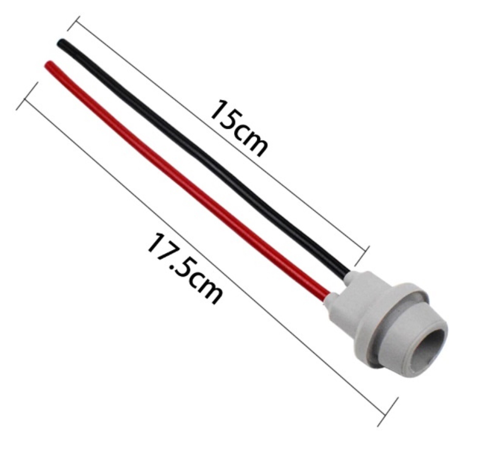 Universal Pigtail Wire Female Socket 168 Harness License Plate Tag ...