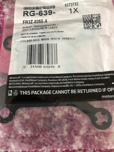 Ford FR3Z8255A Genuine OEM Adapter Gasket for sale online | eBay