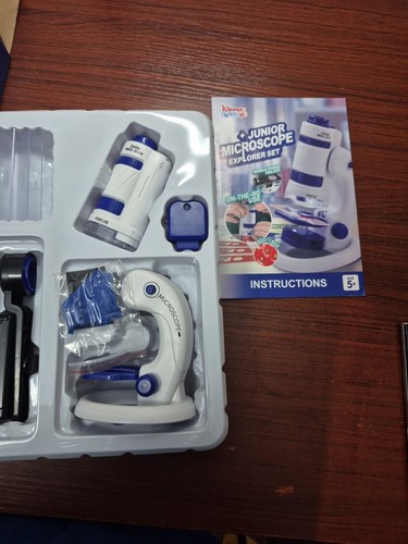Klever Kits - Microscope Explorer Set for Kids 2 in 1 Science Experiment Toy NIB | eBay