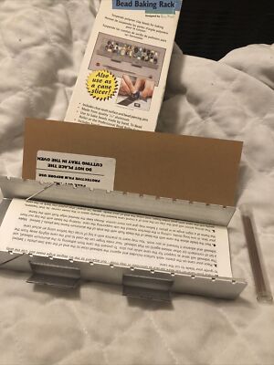 AMACO Professional Bead Baking Rack for Polymer Clay Beads Opened Box ...