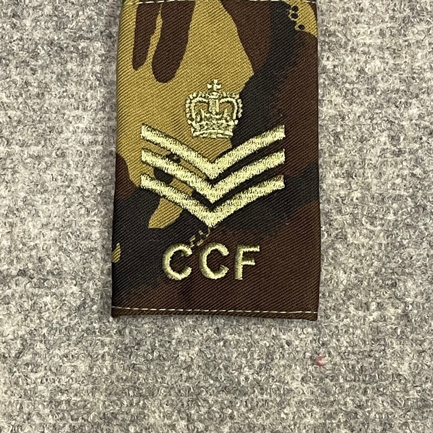 British Army Surplus CCF DPM Camouflage Rank Slide, Lance Corporal ...