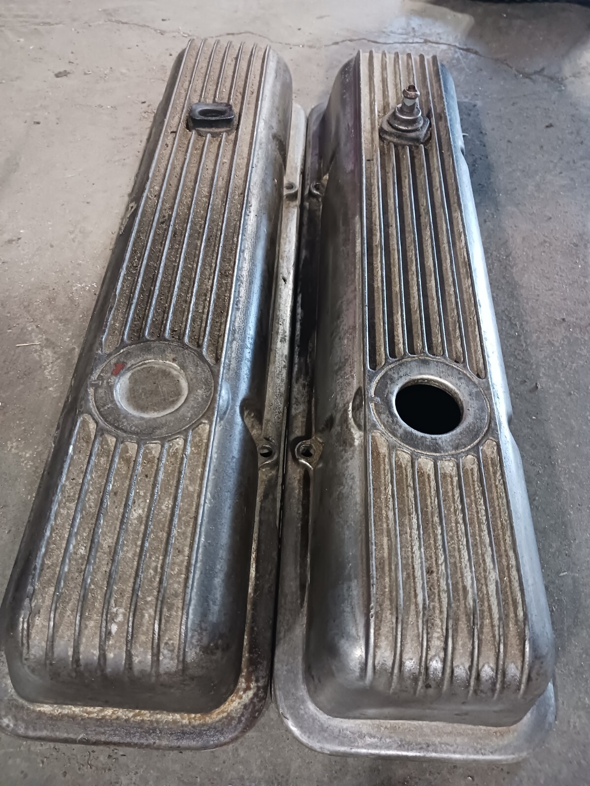 1968-77 CORVETTE LT1 1969-74 CAMARO RS SS Z28 FINNED ALUMINUM VALVE ...