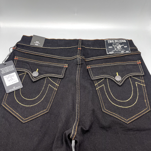 True Religion Ricky SN Flap Shorts - Black Jean Jorts Shorts 32" Black ...