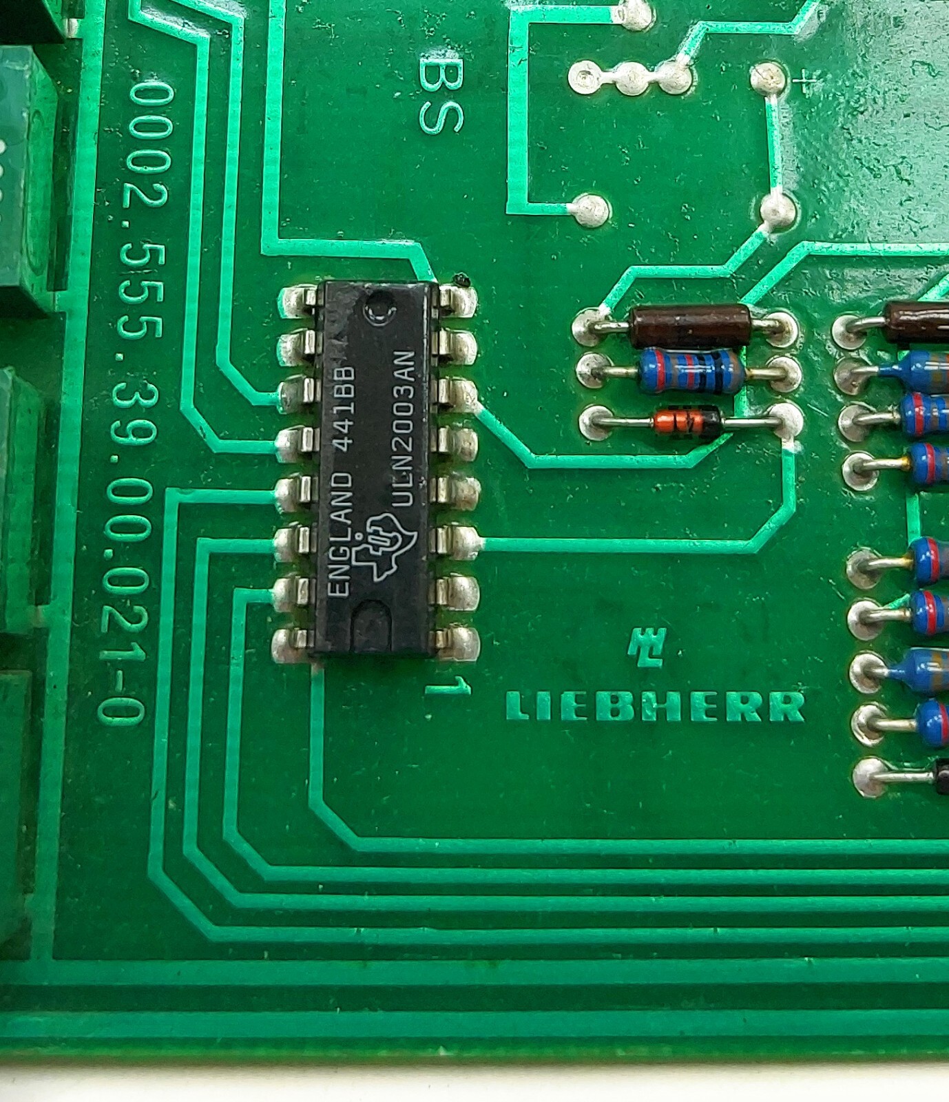 LIEBHERR 0002-555.39.00.021-0 PCB LS CIRCUIT BOARD for sale online | eBay