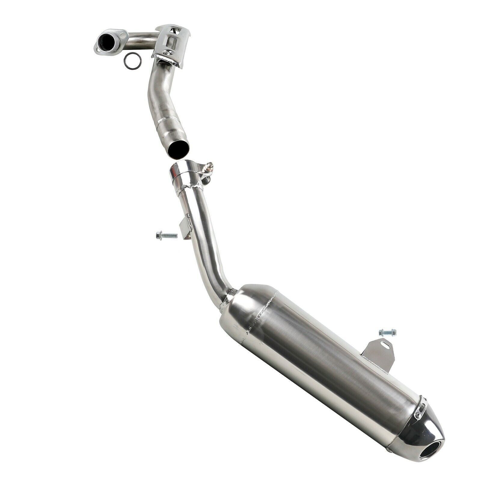 Exhaust Pipe+ 35mm Muffler Silencer for 150cc-250cc CRF KLX Trail ...