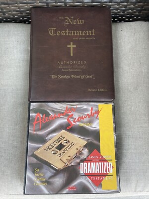 Alexander Scourby KJV Dramatized New Testament The Spoken Word Of God ...