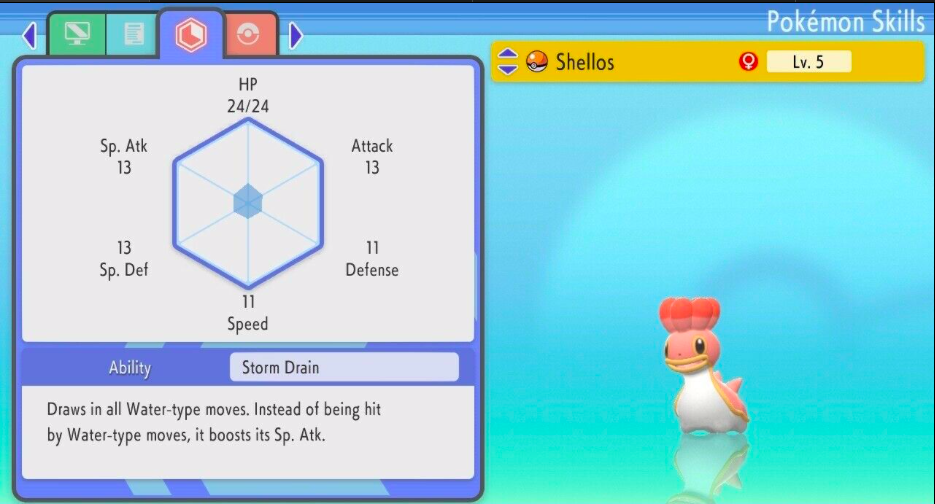 Pokemon Brilliant Diamond & Shining Pearl 6IV Shiny WEST SHELLOS MAX ...