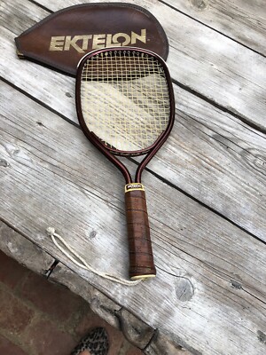 Ektelon Magnum Vintage Racquet with leather case | eBay