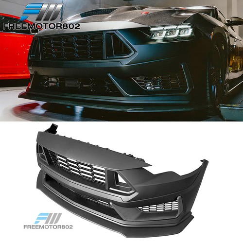 Fits 18-23 Mustang Dark Horse HP Front Bumper Conversion + Grilles ...