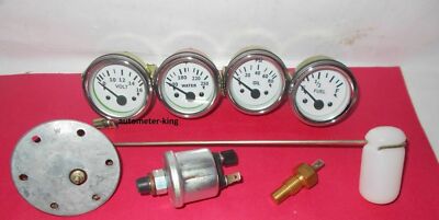 Gauges Kit- 52 Electrical Temp Pressure Oil Fuel, Volt , Senders ...