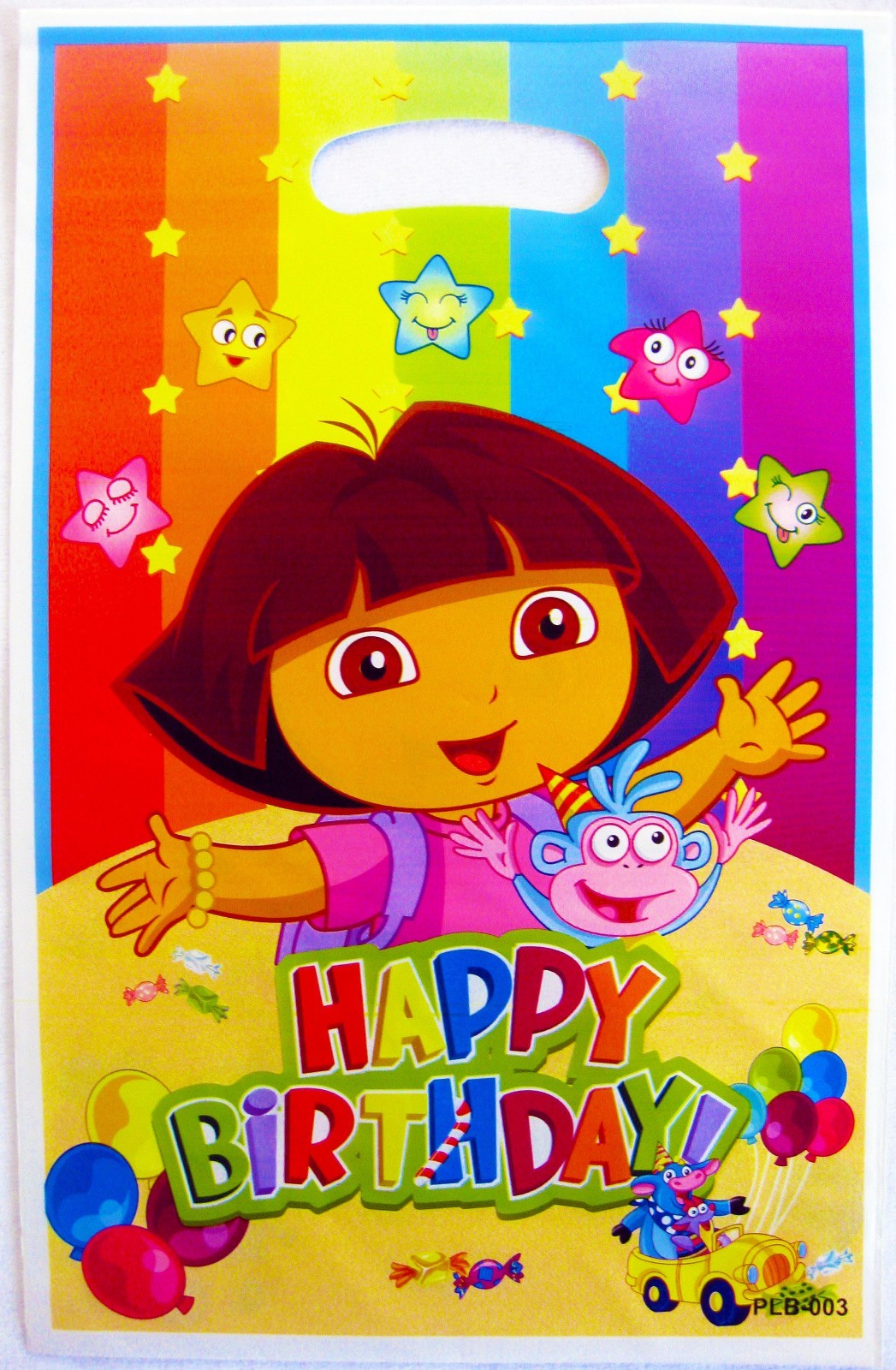 DORA THE EXPLORER PARTY LOOT/LOLLY BAGS - PARTY SUPPLIES - PACK OF 10 ...