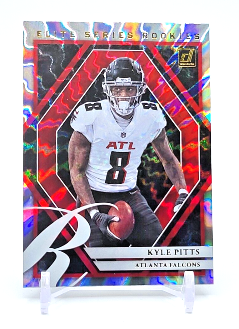 Kyle Pitts ROOKIE CARD "Elite Series Rookies" 2021 Panini Donruss ATL ...