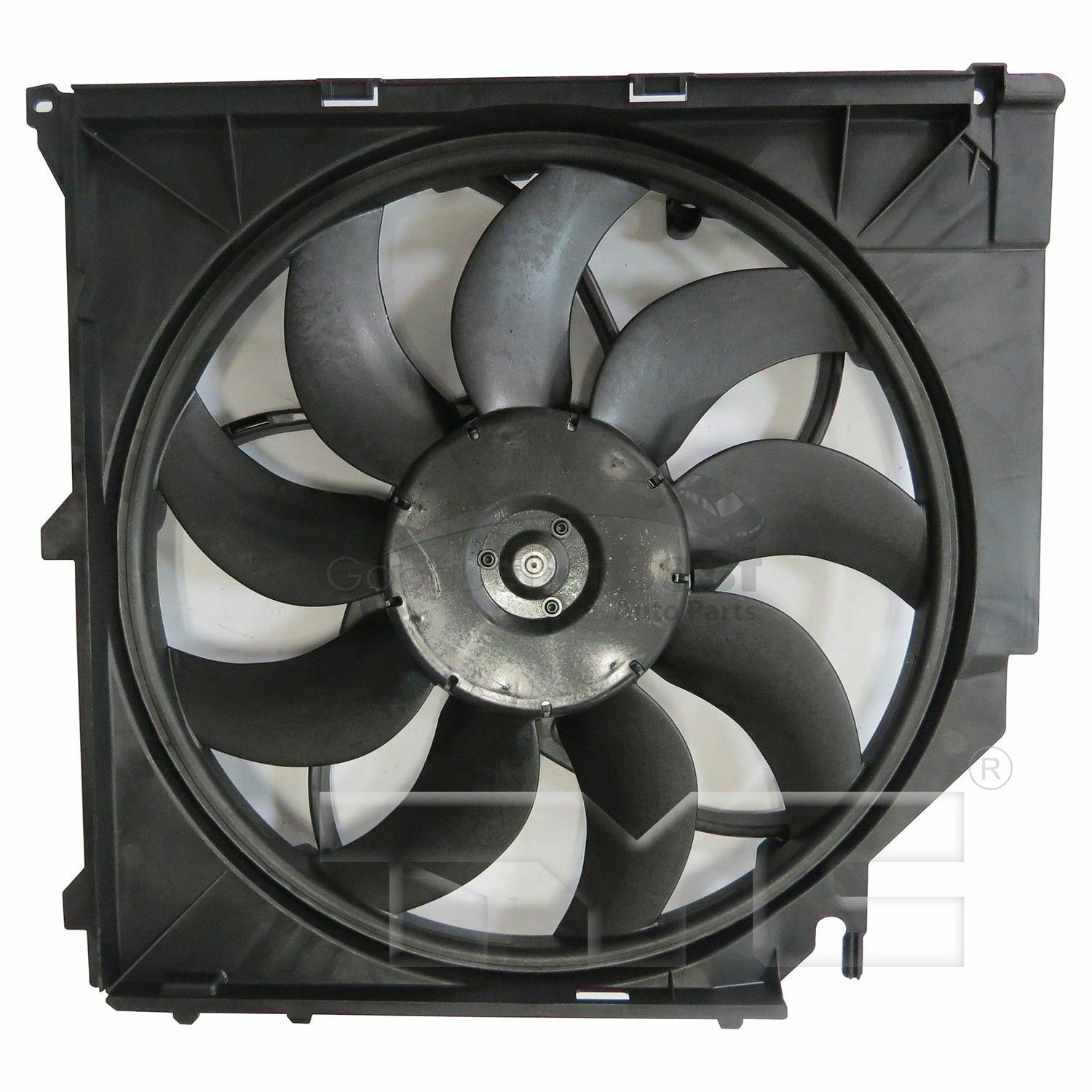 One New TYC Dual Radiator and Condenser Fan Assembly 624230 17113442089 ...