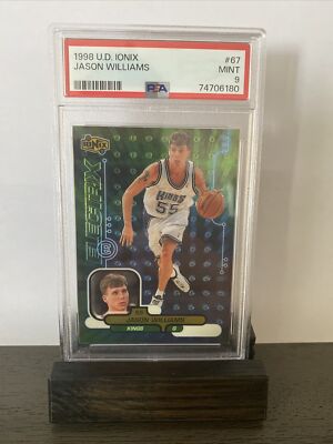 1998 Upper Deck Ionix #67 Jason Williams ROOKIE - PSA 9 White Chocolate ...