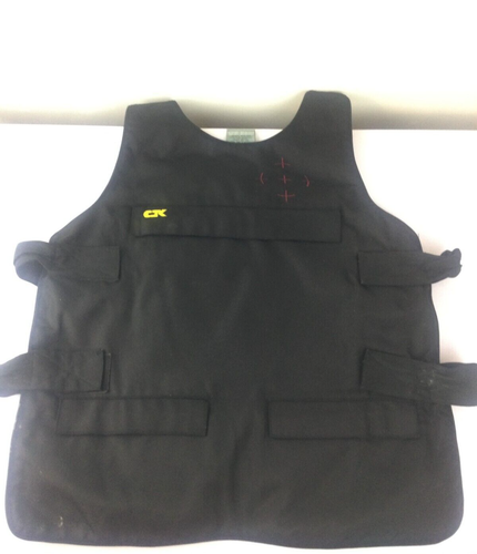 Cybertek CTK Black Padded Vest Sz 2XL Tactical Paintball Airsoft | eBay