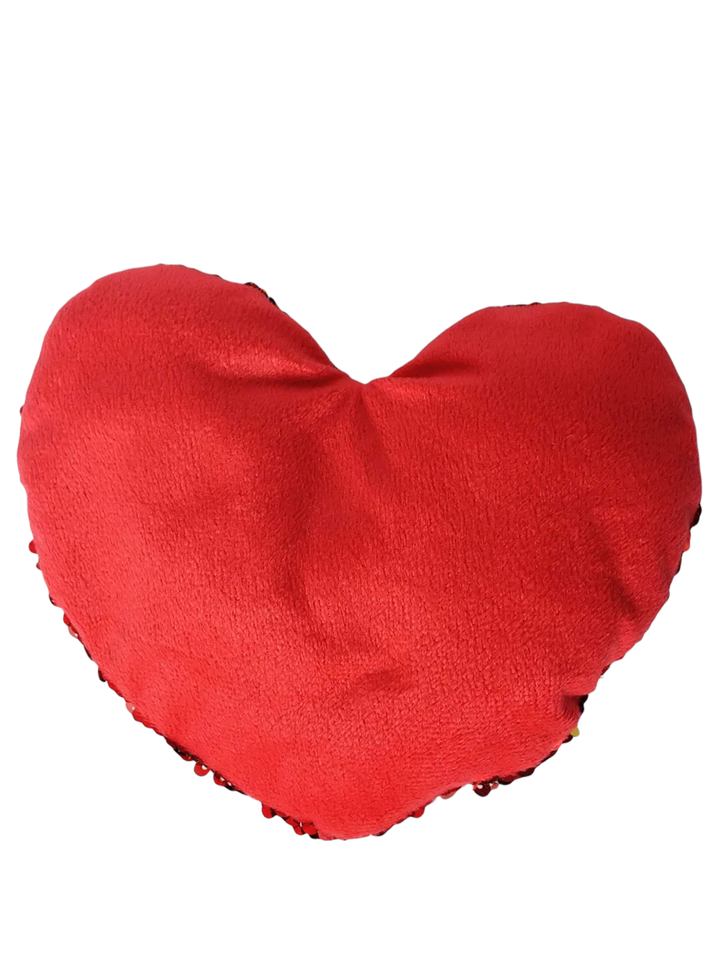 Valentines Red Heart Love Reversible Sequin Plush Stuffed Toy 8.25" | eBay