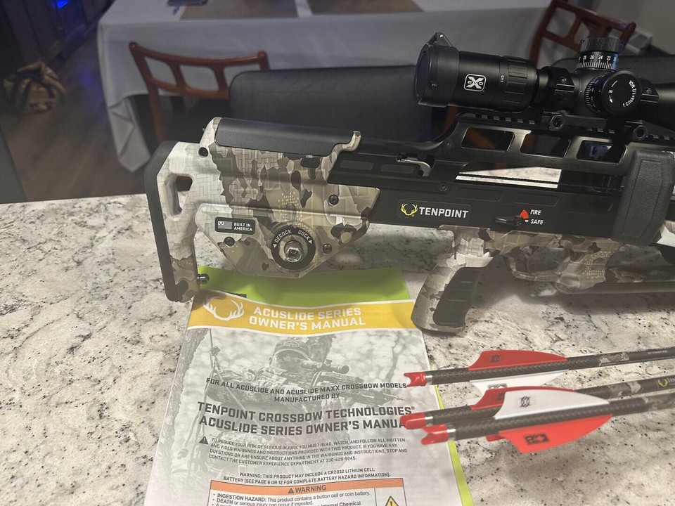TenPoint TRX 515 Crossbow with ACUslide MAXX and EVO-X Elite Scope Vektra | eBay