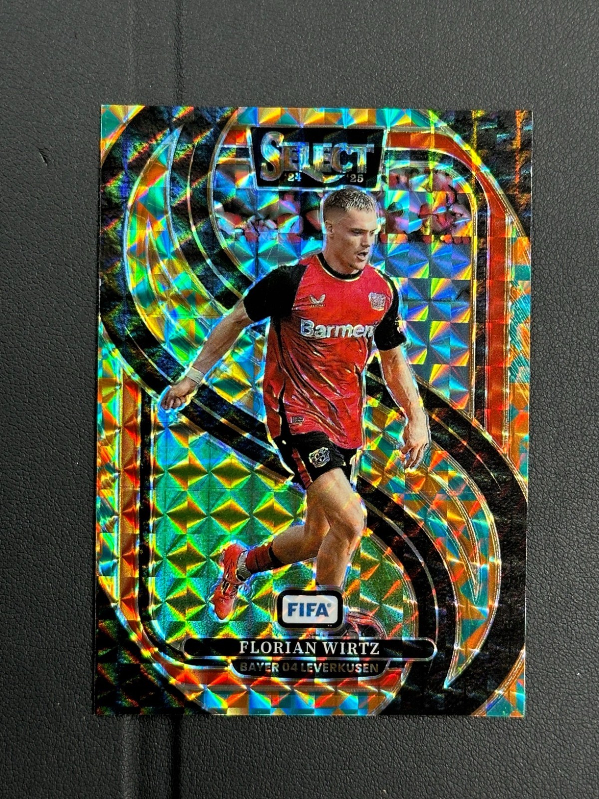 Florian Wirtz 2024 Select FIFA #129 Mezzanine Winter Camo /30 Price ...