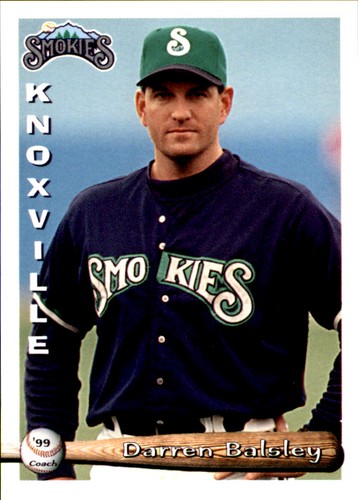 Darren Balsley 1999 Grandstand Knoxville Smokies RC FREE SHIPPING ...