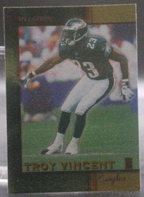 Troy Vincent (Eagles/Wisconsin Badgers) - 1996 Scoreboard Lasers #56 | eBay