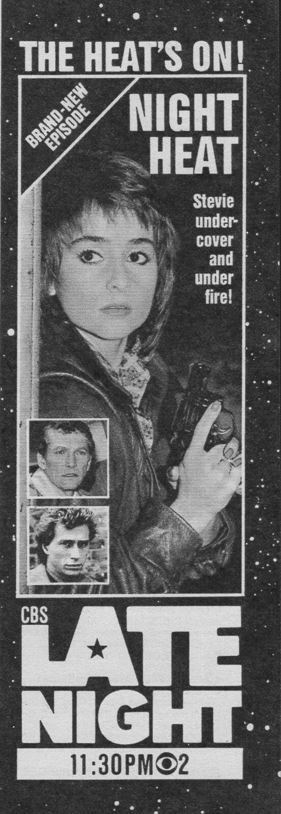 1986 TV AD CANADIAN ACTRESS STEVIE LOUISE VALLANCE in NIGHT HEAT | eBay