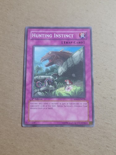 Hunting Instinct - SD09-EN028 - 1st Edition - YuGiOh-LP | eBay
