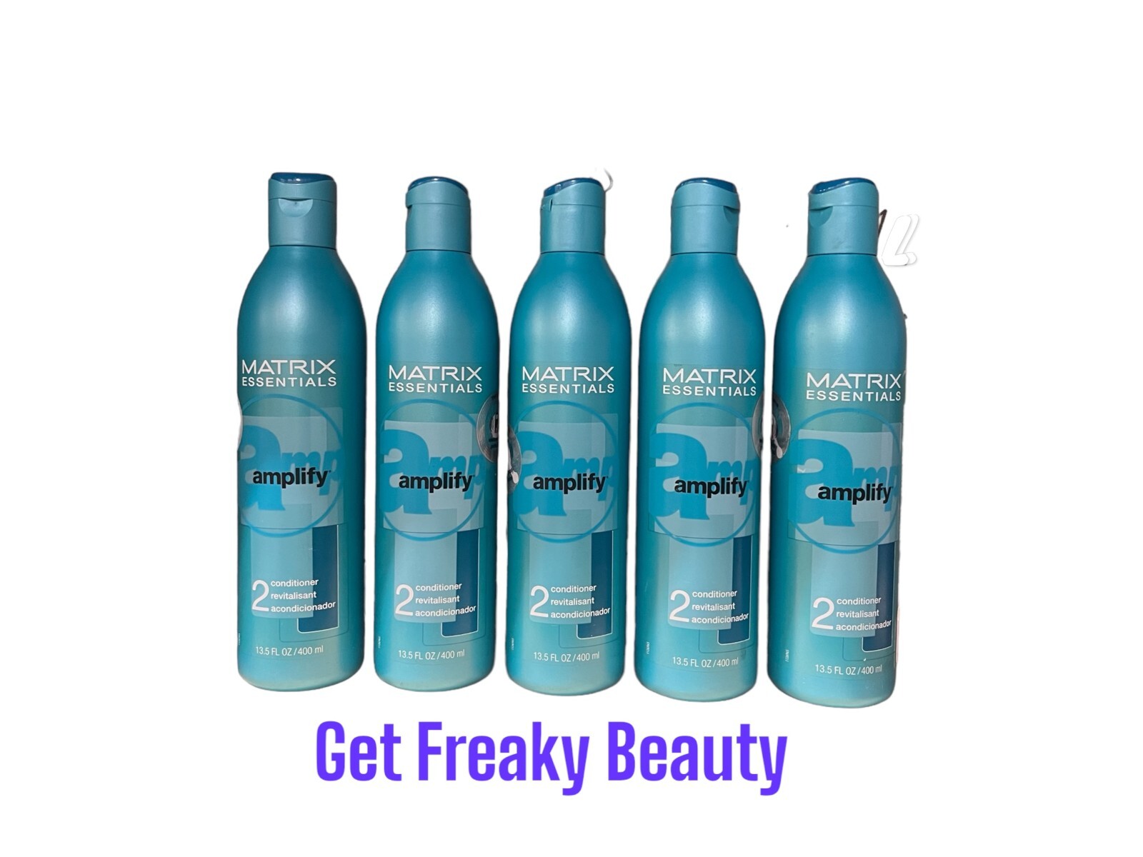 5 PACK. 13.5 oz. Matrix Essentials Amplify # 2 Conditioner. 400ml. FREE ...