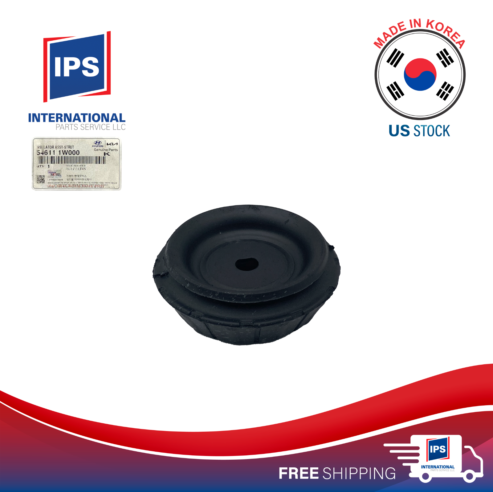 ⭐️GENUINE⭐ 1 Pc Front Shock Strut Mount LH/RH for 12-17 KIA RIO 54611 ...