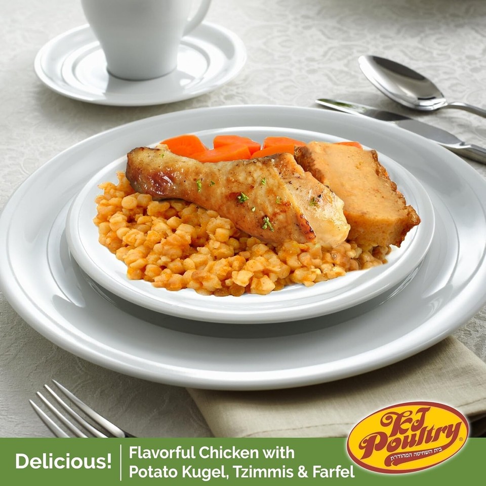 Kosher Bone In Chicken & Kugel, MRE Meat Meals Ready to Eat, Shabbos ...