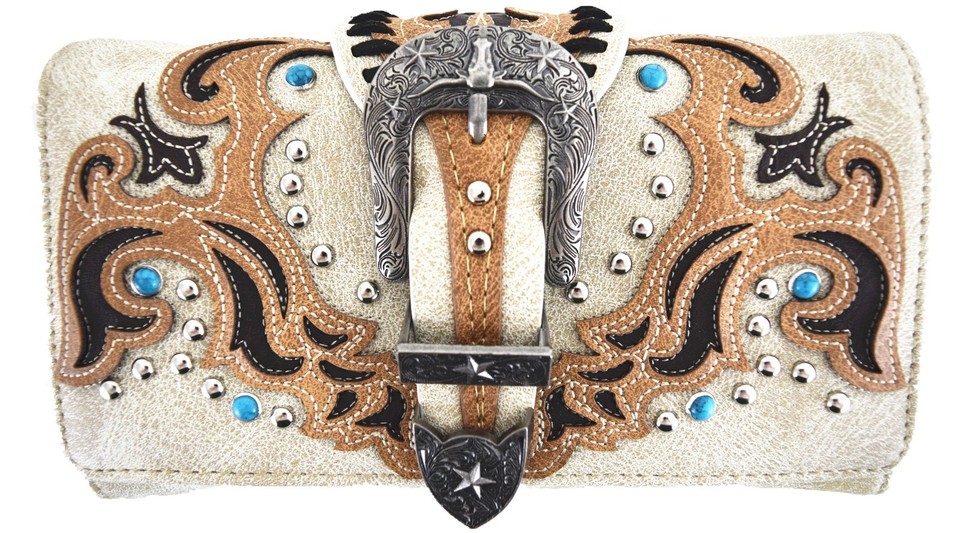 Western Buckle Country Handbags Concealed Purses Women Shoulder Bags ...