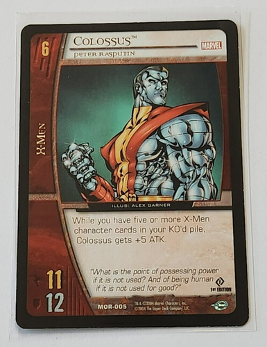 2004 VS SYSTEM COLOSSUS PETER RASPUTIN TRADING CARD | eBay