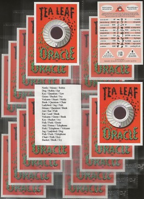 BROOKE BOND (TEA)-FULL SET- TEA LEAF ORACLE CARDS 1999 (X19 CARDS ...