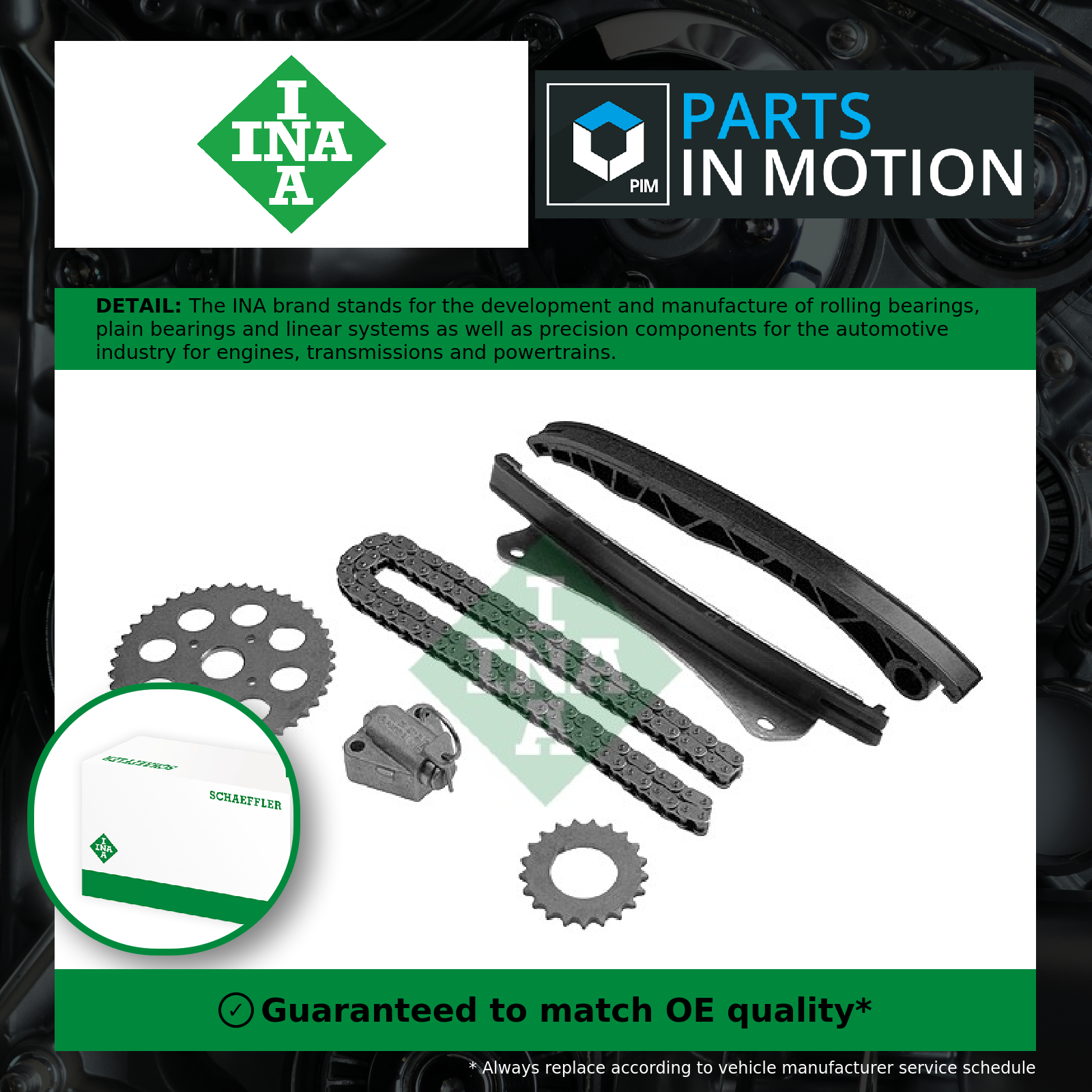 Original INA Timing Chain Kit 559 0135 10 for Alfa Romeo Citroën Fiat ...