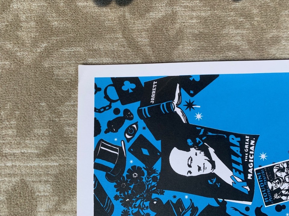 39th Annual MAGIC COLLECTORS Weekend Harry Anderson 2008 SCREEN PRINT ...