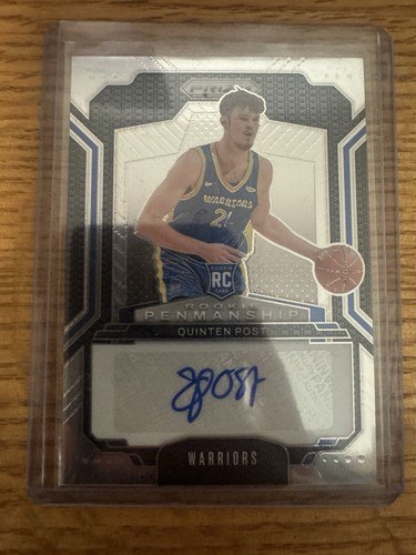 2024-25 Panini Prizm Rookie Penmanship Quentin Post RC Auto #RPE-QPO | eBay