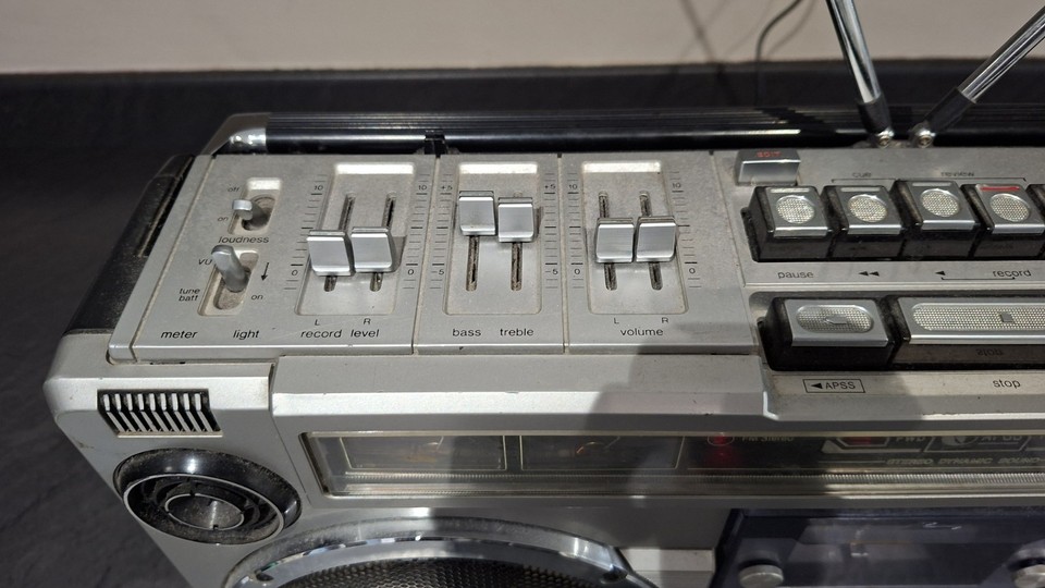 Sharp GF-9191H Boombox Ghettto Blaster. Tape Deck Faulty | eBay UK