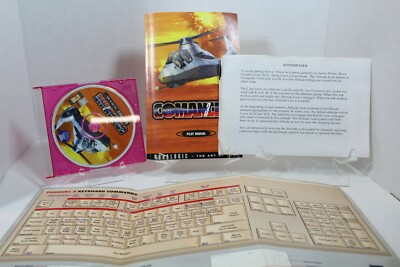 Comanche 3 - PC - 1997 - Game Manual & Reference Cards - Tested - USED ...