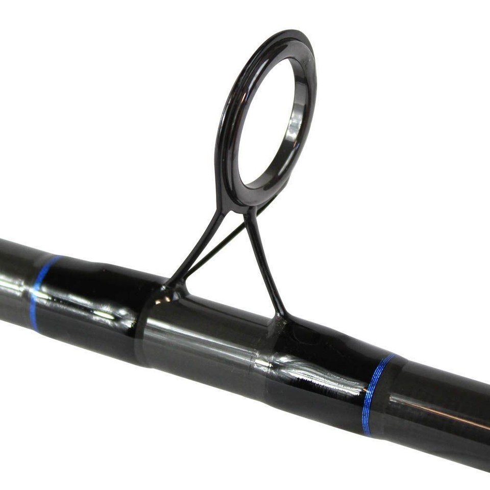 ORBULA CARBON BASS/FLATtIE 11.5ft FISHING ROD 2 PIECE CARBON COMPOSITE ...