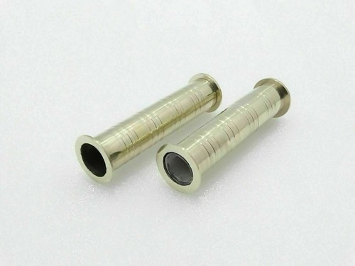 Brass Handle Grips Lion Face 7/8" For Royal Enfield Bullet Classic 500 ...